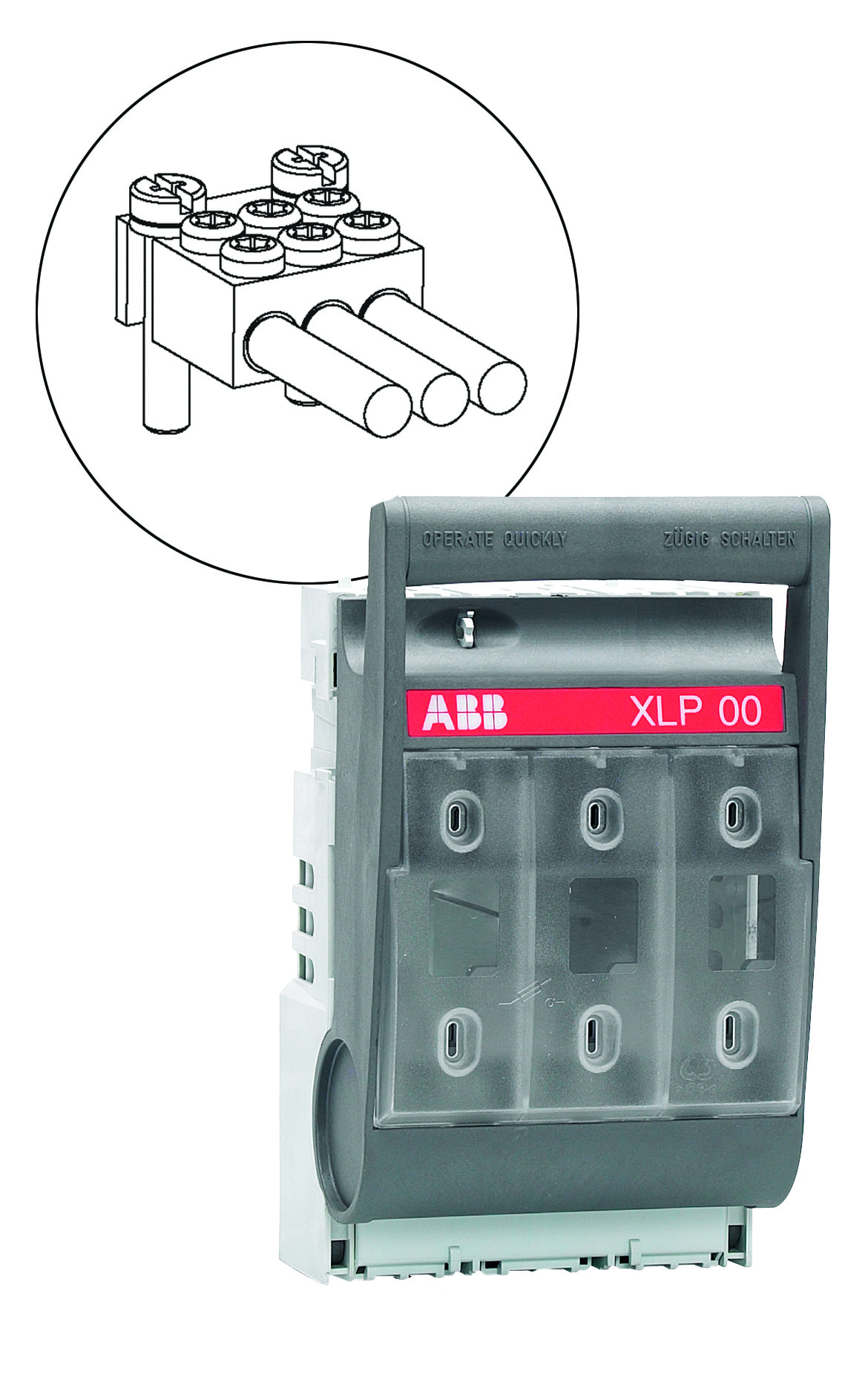 ZH415 NH-Lasttrenner NH00 160A | ABB STRIEBEL & JOHN